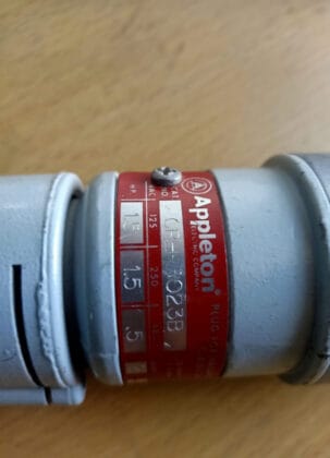 Appleton Plug Socket Receptacle Ex Proof 220VAC
